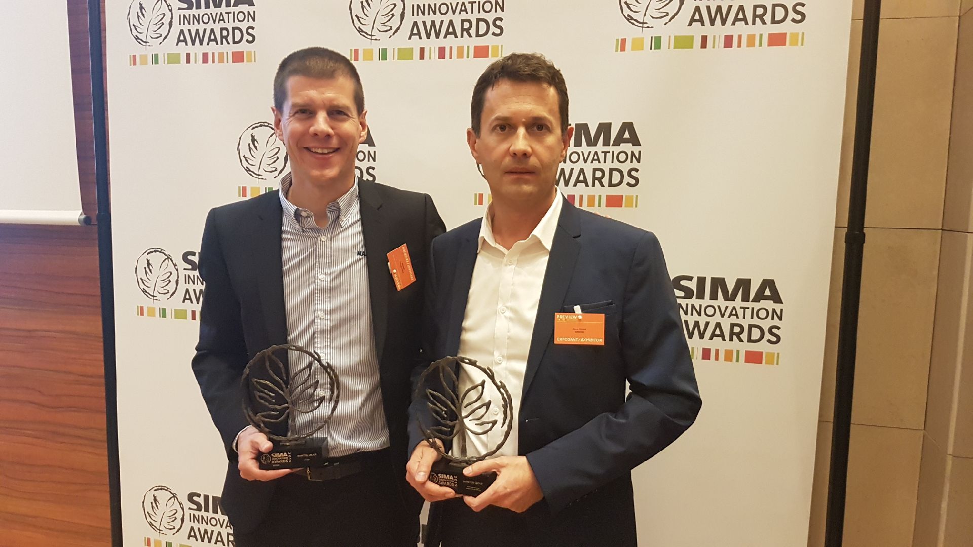 Manitou Group doublement récompensé aux SIMA Awards