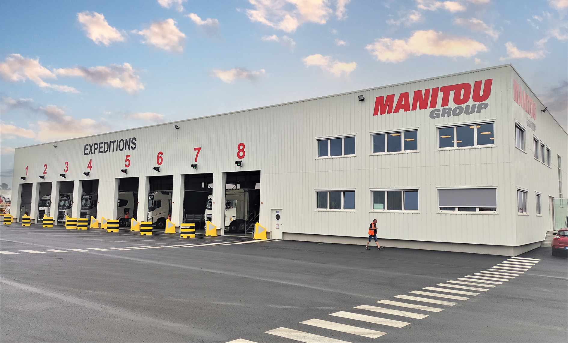 New loading docks inauguration - Manitou Group